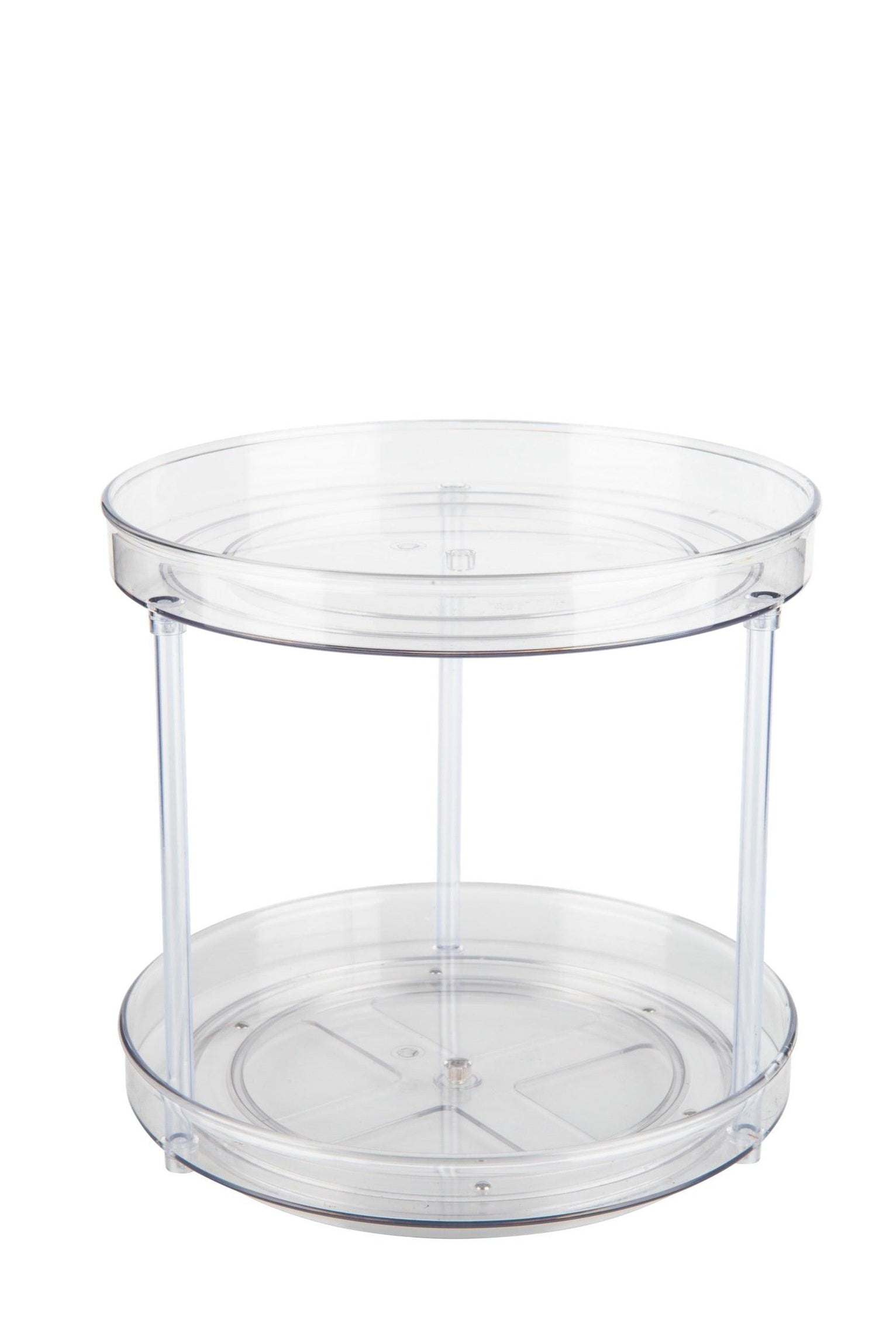 Clear 2-Tier Lazy Susan, 23.5cm – Little Label Co