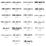Custom Made Vinyl Labels for your Laundry, Linen and Bathroom – Little ...