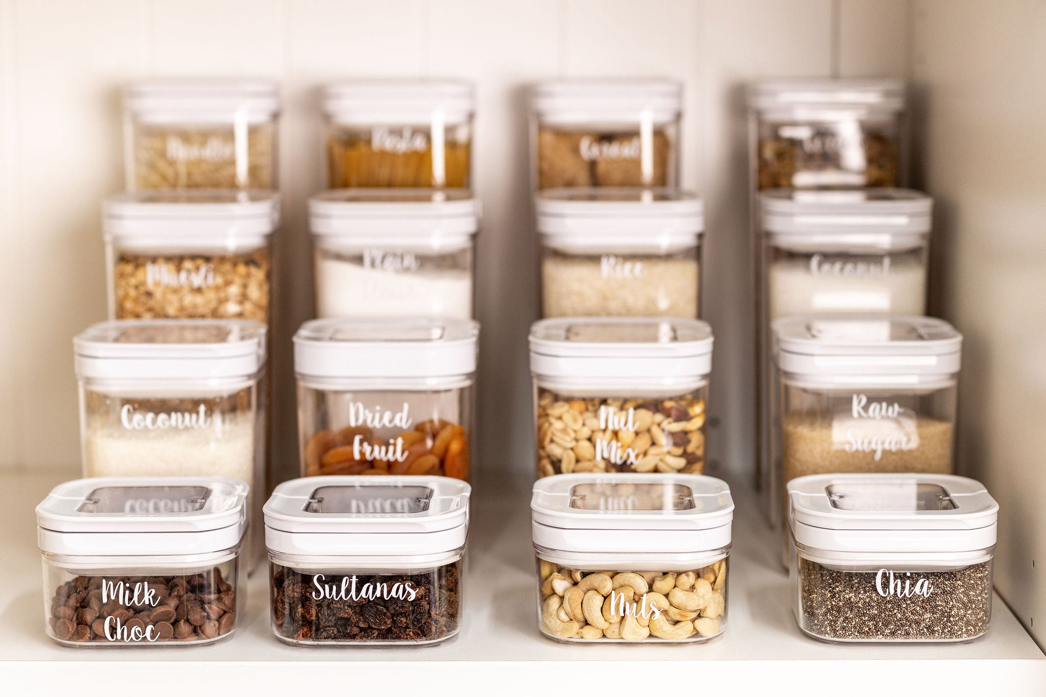 Pantry Storage Containers and Organiser | Pantry Set — Little Label Co