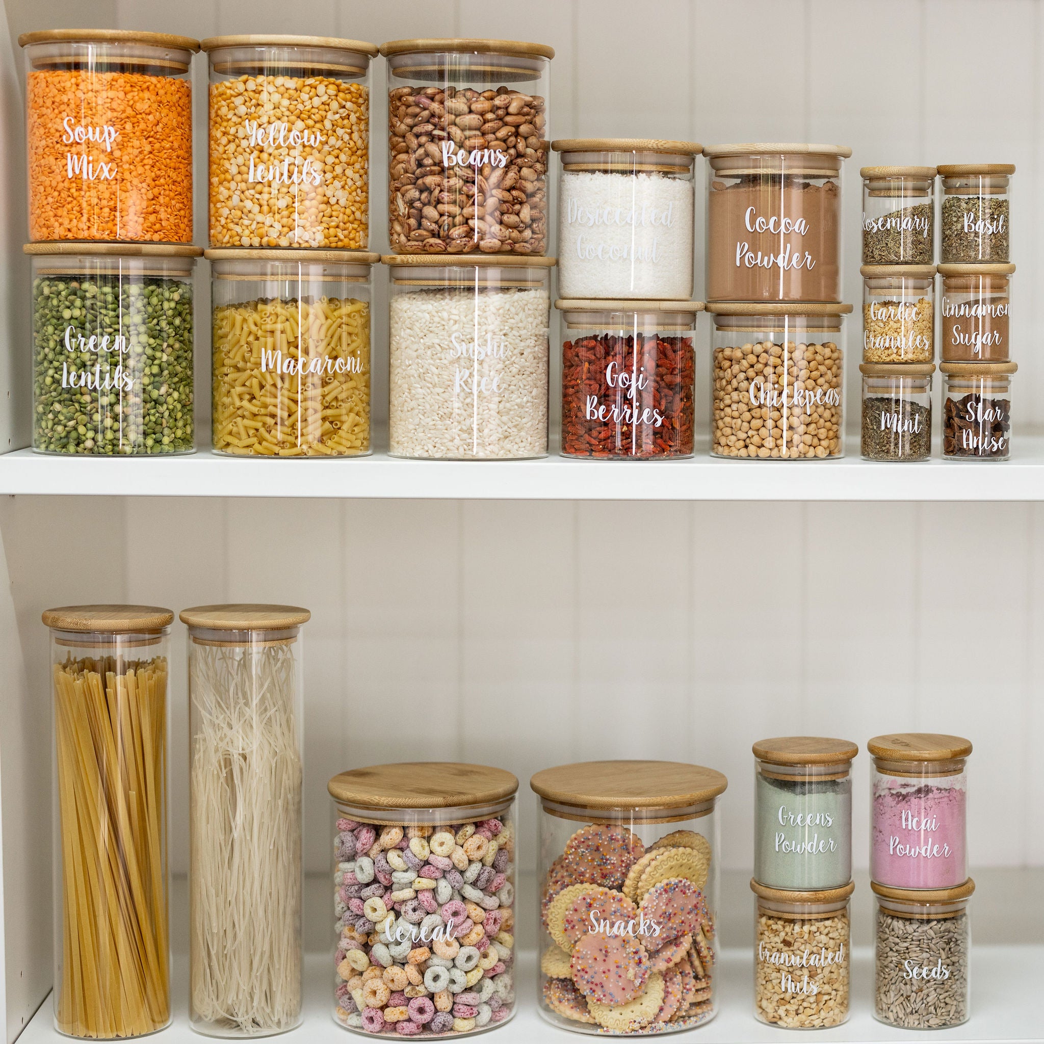Pantry Storage Containers & Pantry Organiser | Little Label Co
