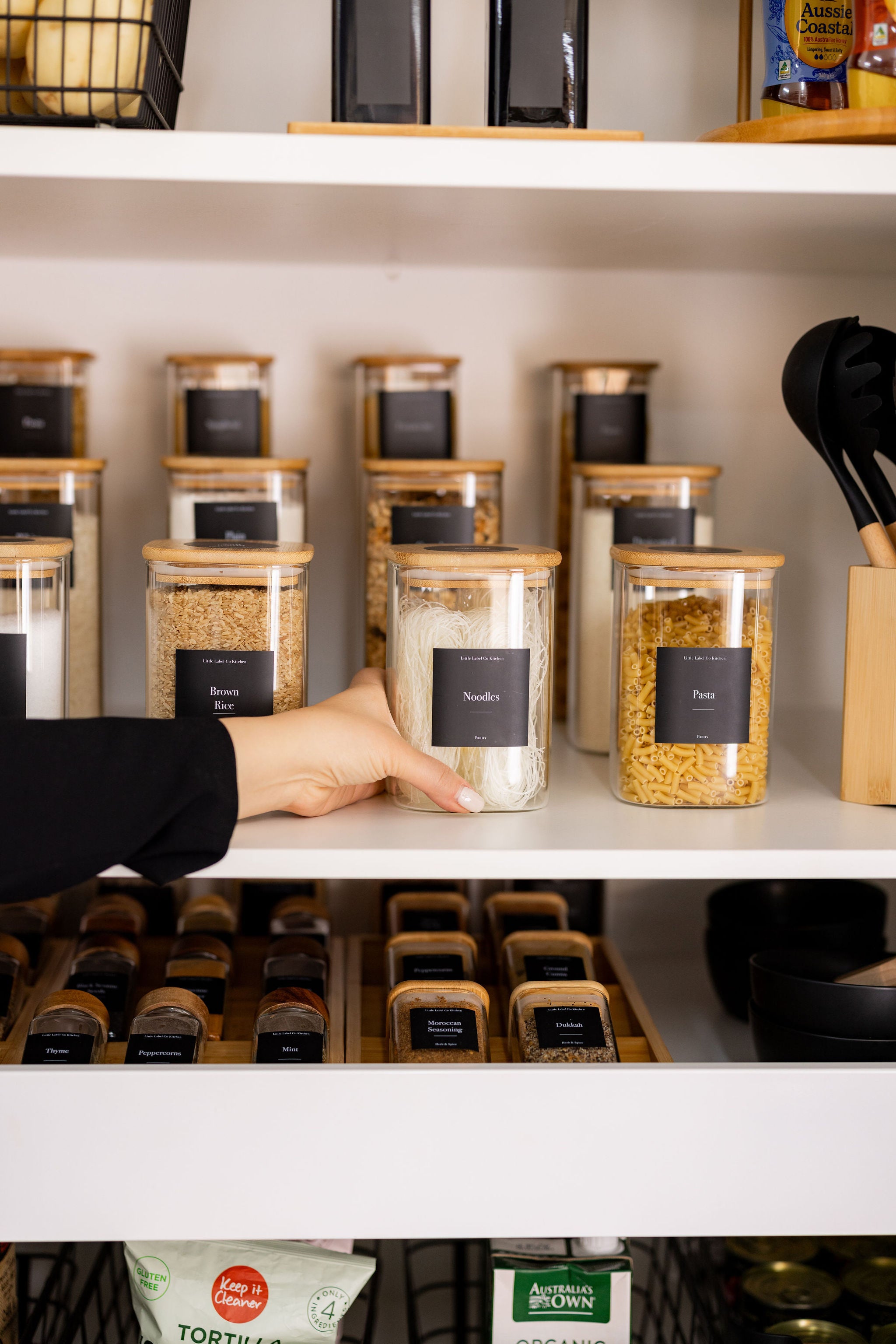 Peal and Stick our Pre-Printed Sticker Labels for all Spaces at Home ...