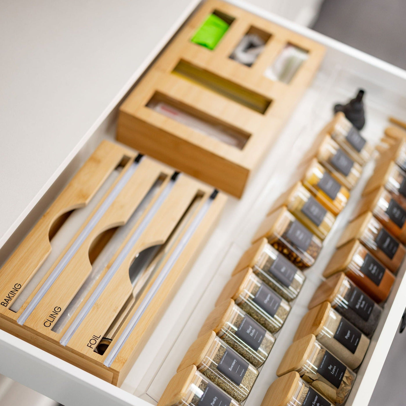 Bamboo Kitchen Drawer Pack – Little Label Co