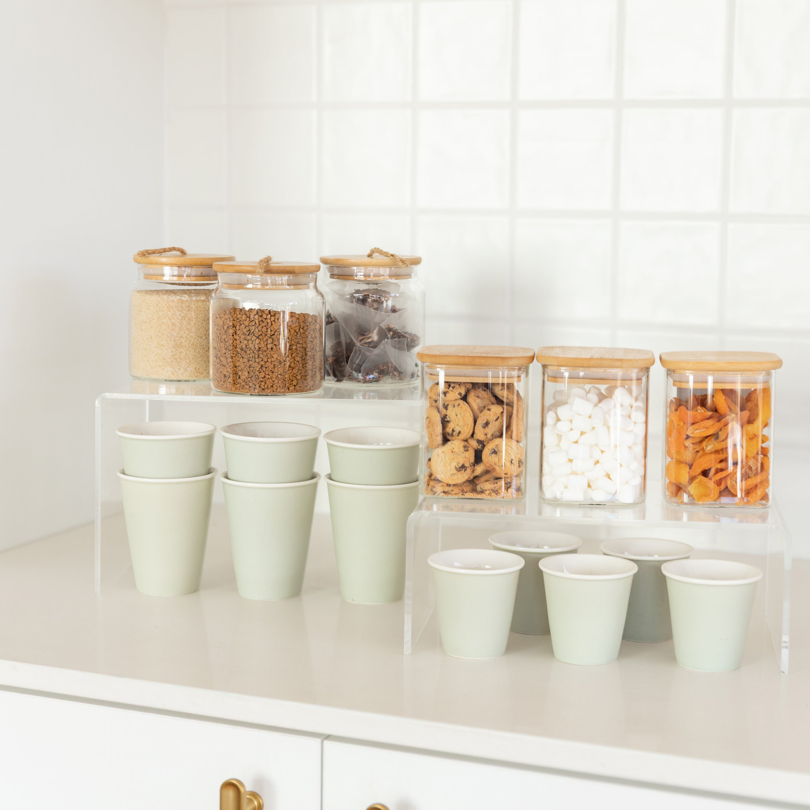 Acrylic Step Organiser Pack x 2 - Little Label Co
