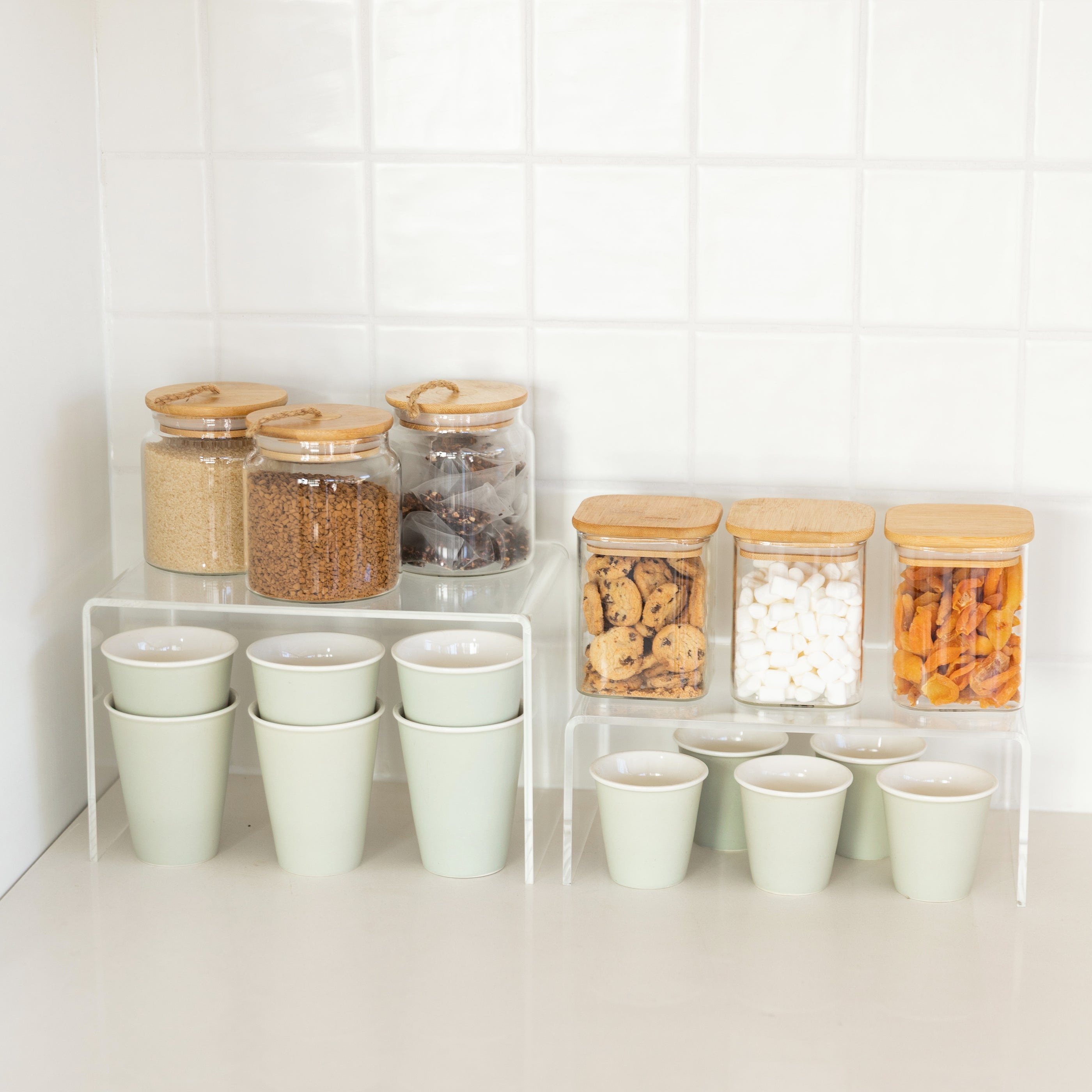 Acrylic Step Organiser Pack x 2 - Little Label Co