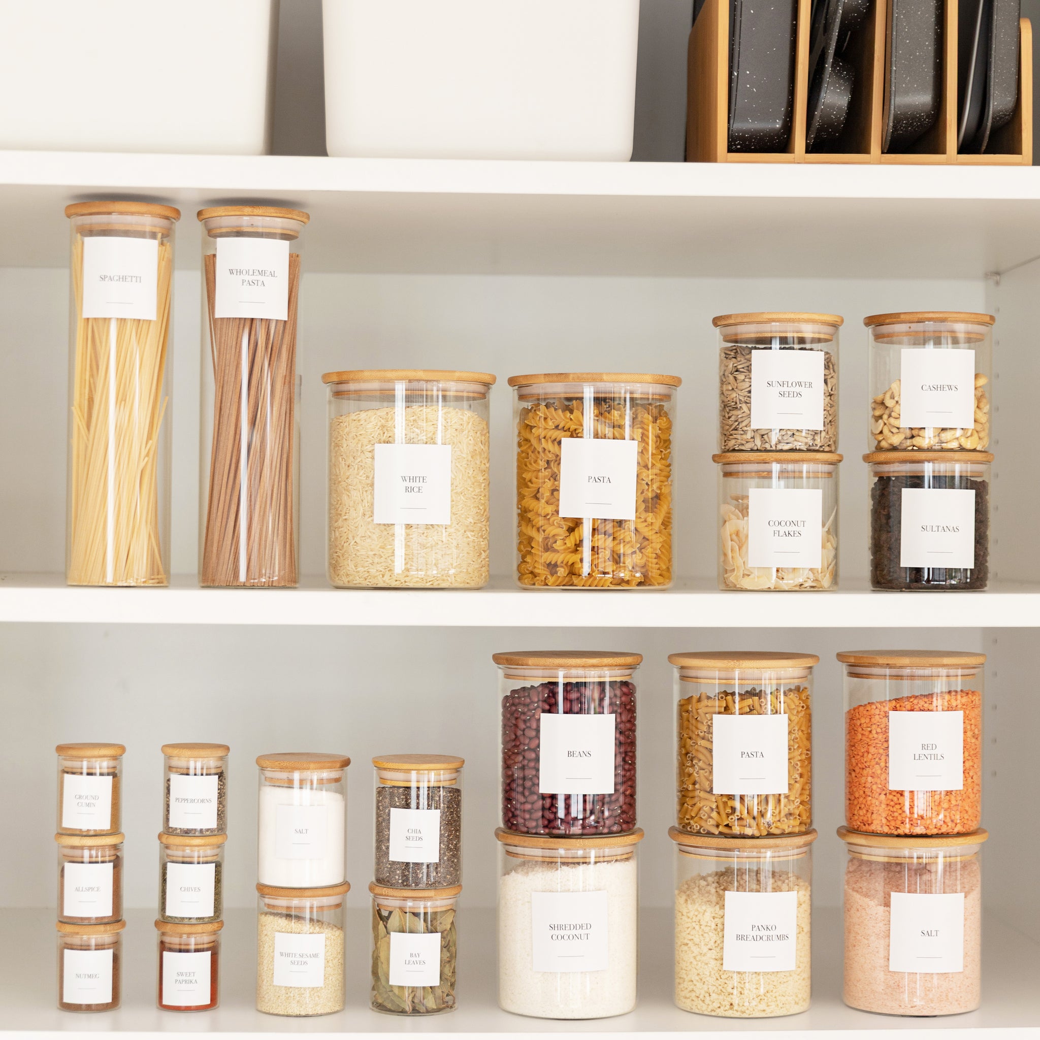 Pantry Storage Containers & Organisers - Little Label Co
