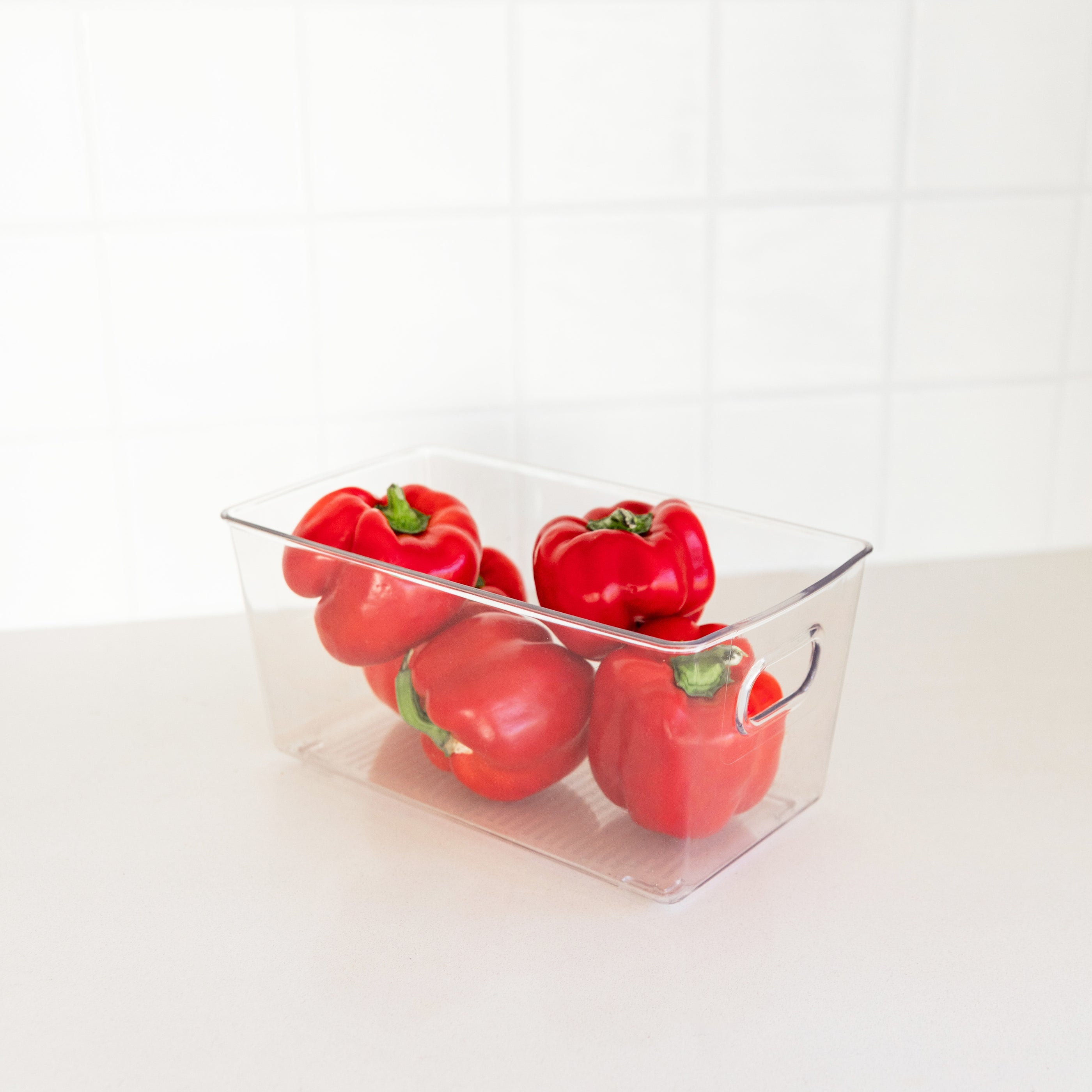 Clear Storage Tub Small - Little Label Co