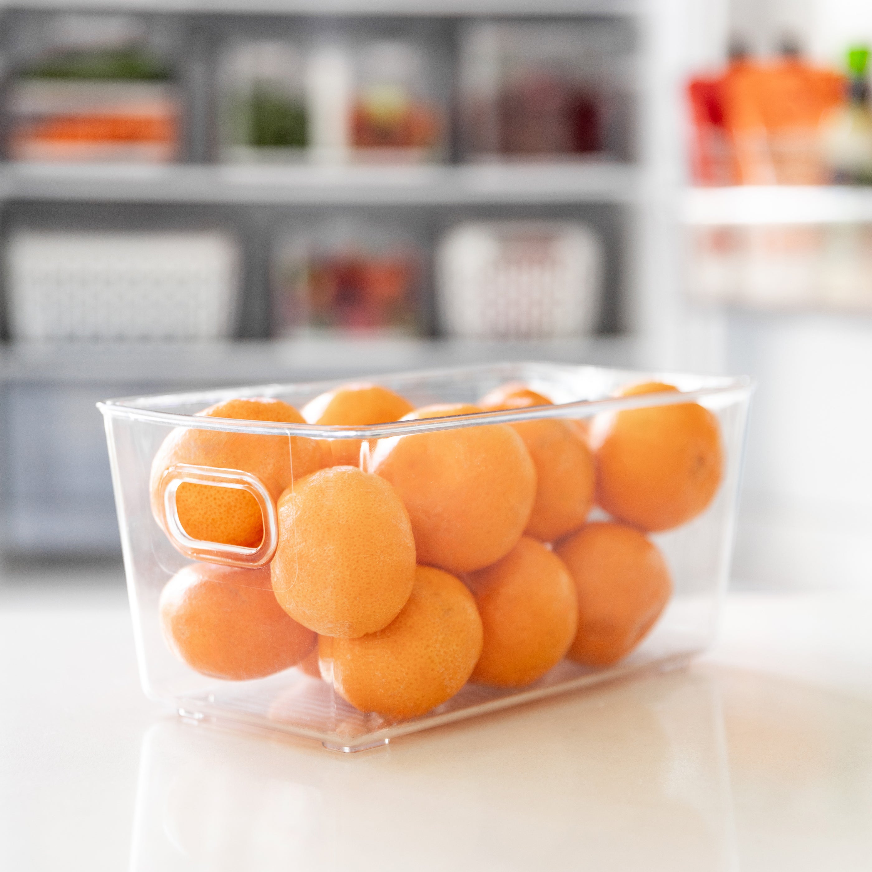 Clear Storage Tub Medium - Little Label Co