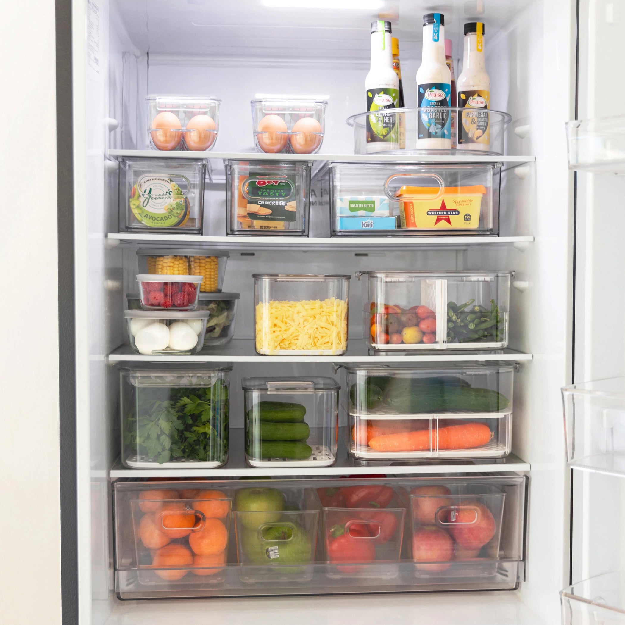 Fridge Fresh Keeper Storage Pack for Fridge Organisation