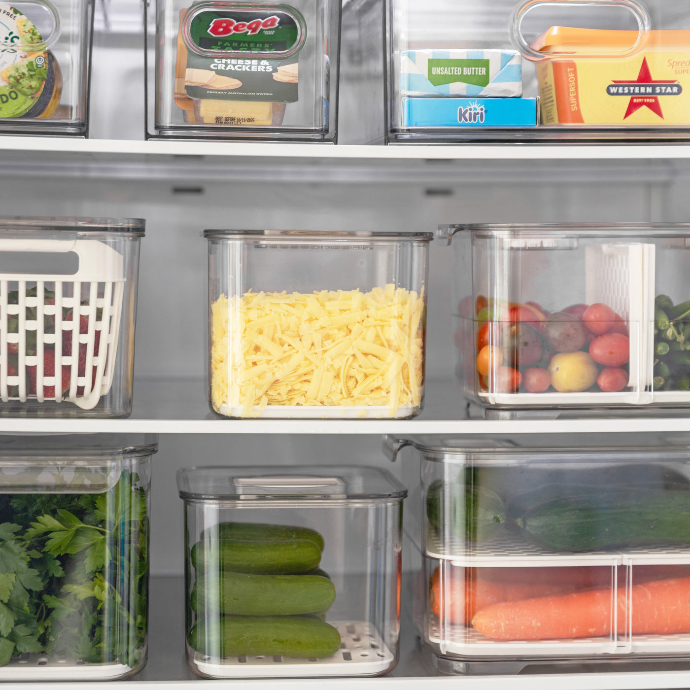 Fridge Fresh Keeper Storage Pack for Fridge Organisation