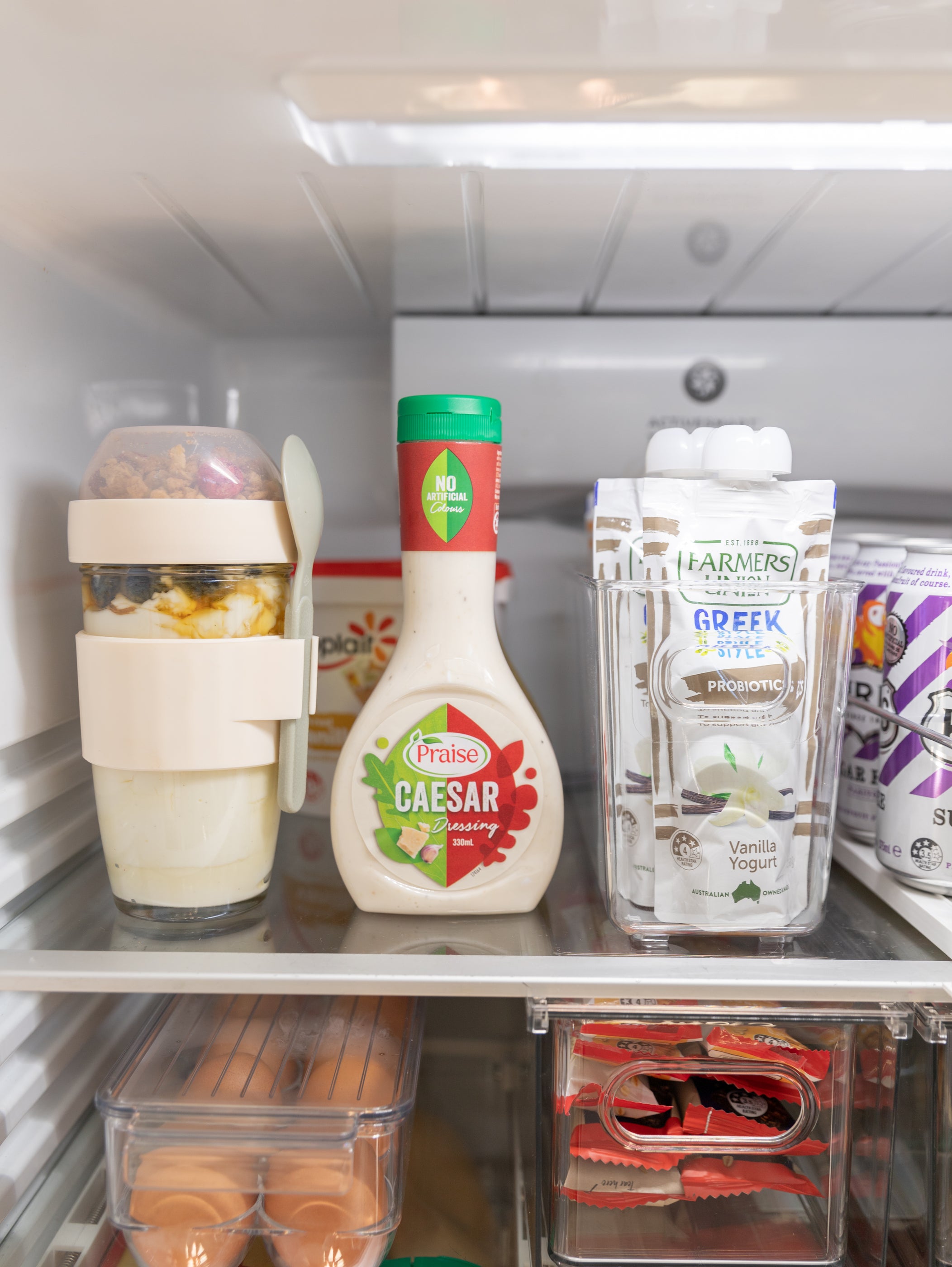 On-the-go travel jar with spoon and compartment - Little Label Co