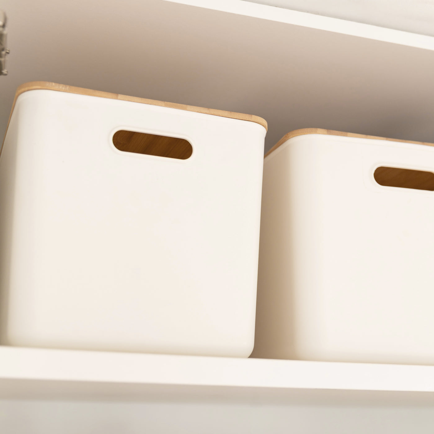 Complete Round Bamboo Pantry Organisation Set - Little Label Co