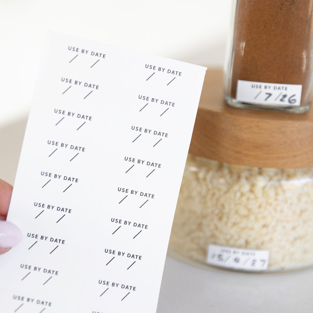 Use By Date Sticker Pack - (24 Stickers Per Sheet) - Little Label Co