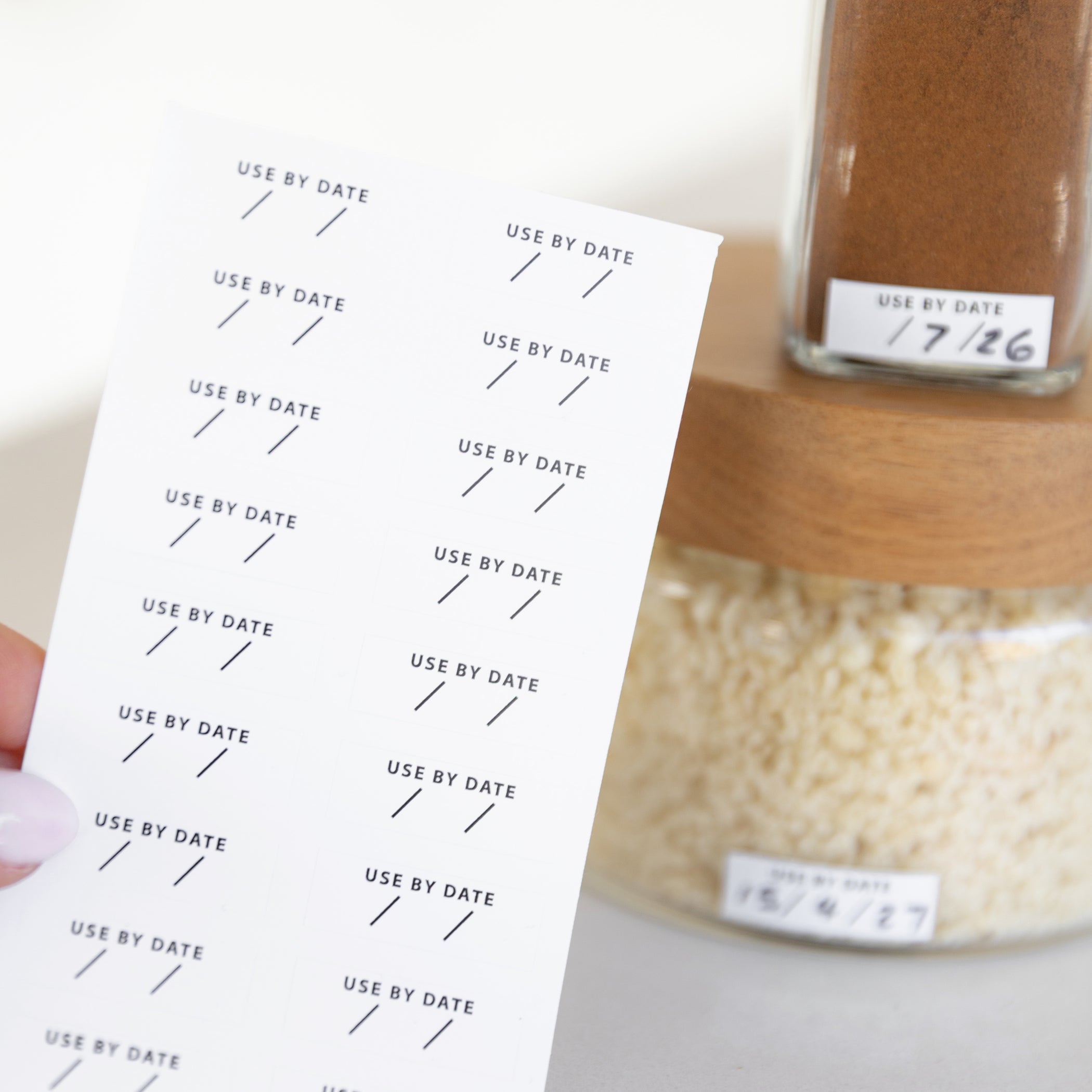 Use By Date Sticker Pack - (24 Stickers Per Sheet) - Little Label Co