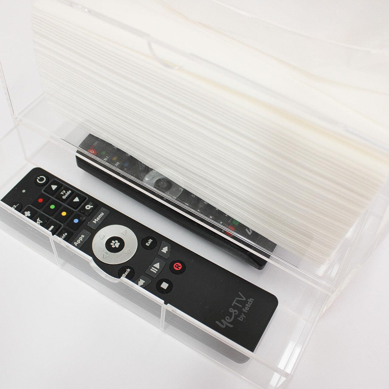 Acrylic Tissue Box Holder with Pull Out Storage – Little Label Co