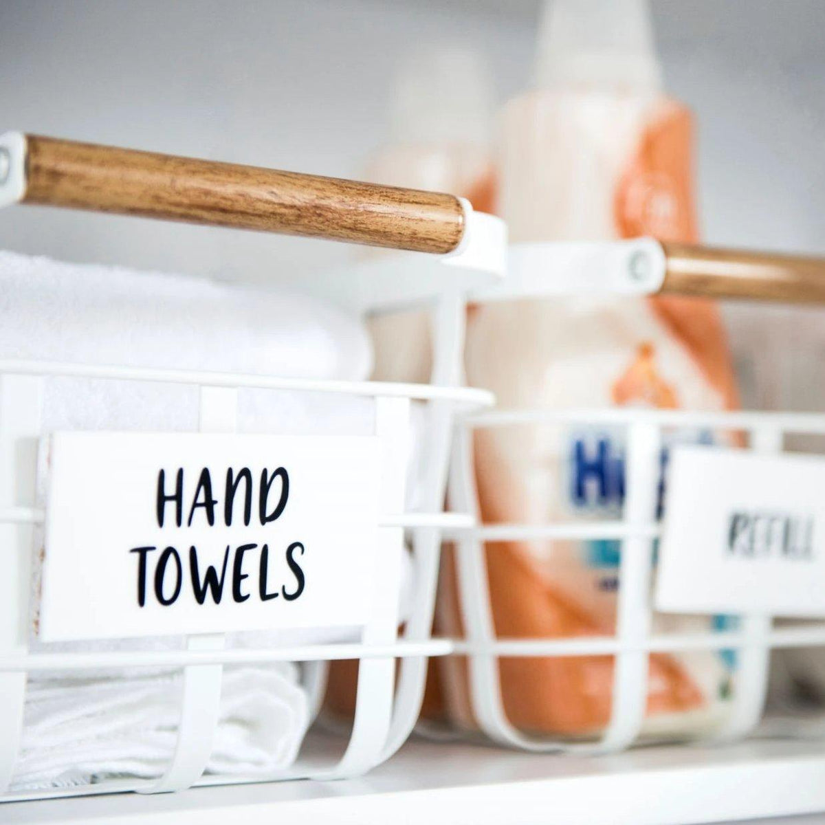 Custom Acrylic Tags (with Vinyl label) | Little Label Co