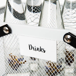 Custom Acrylic Tags (with Vinyl label) | Little Label Co