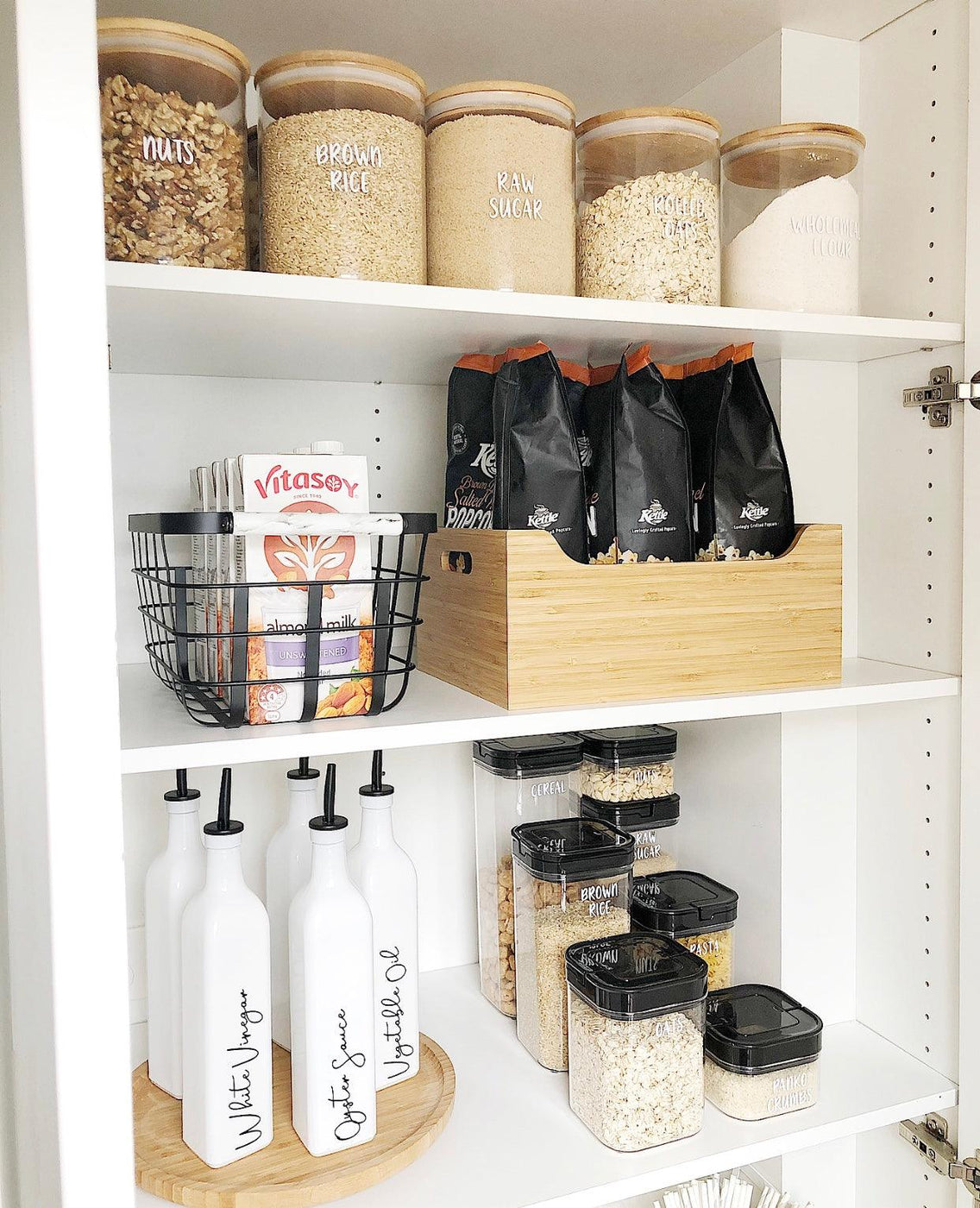 Bamboo Turnable Lazy Susan for Kitchen and Home Organisation — Little ...