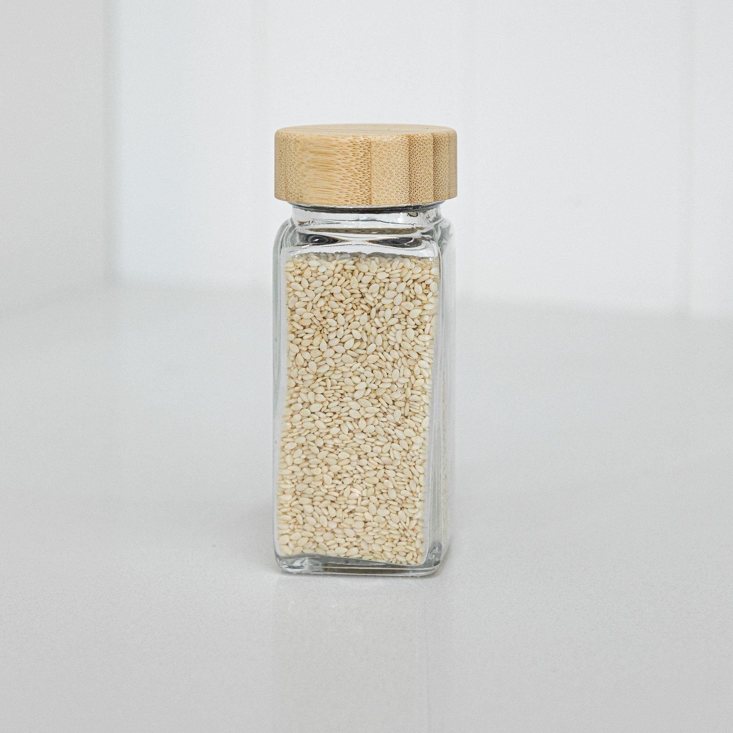 Bamboo Herb & Spice Shaker Jar Kitchen Organisation – Little Label Co