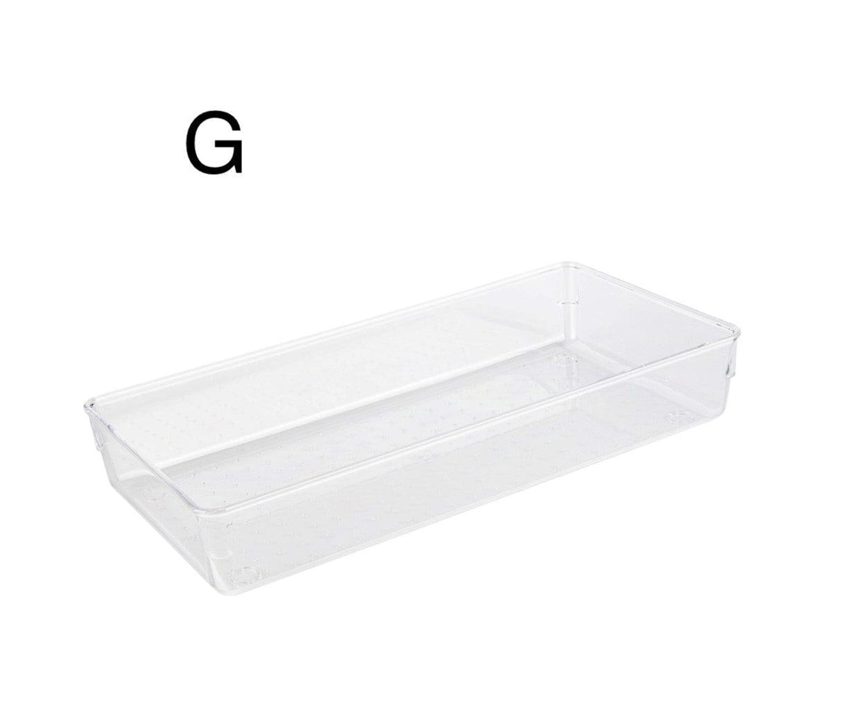 Clear Drawer Organiser Trays Set of 20 - Little Label Co