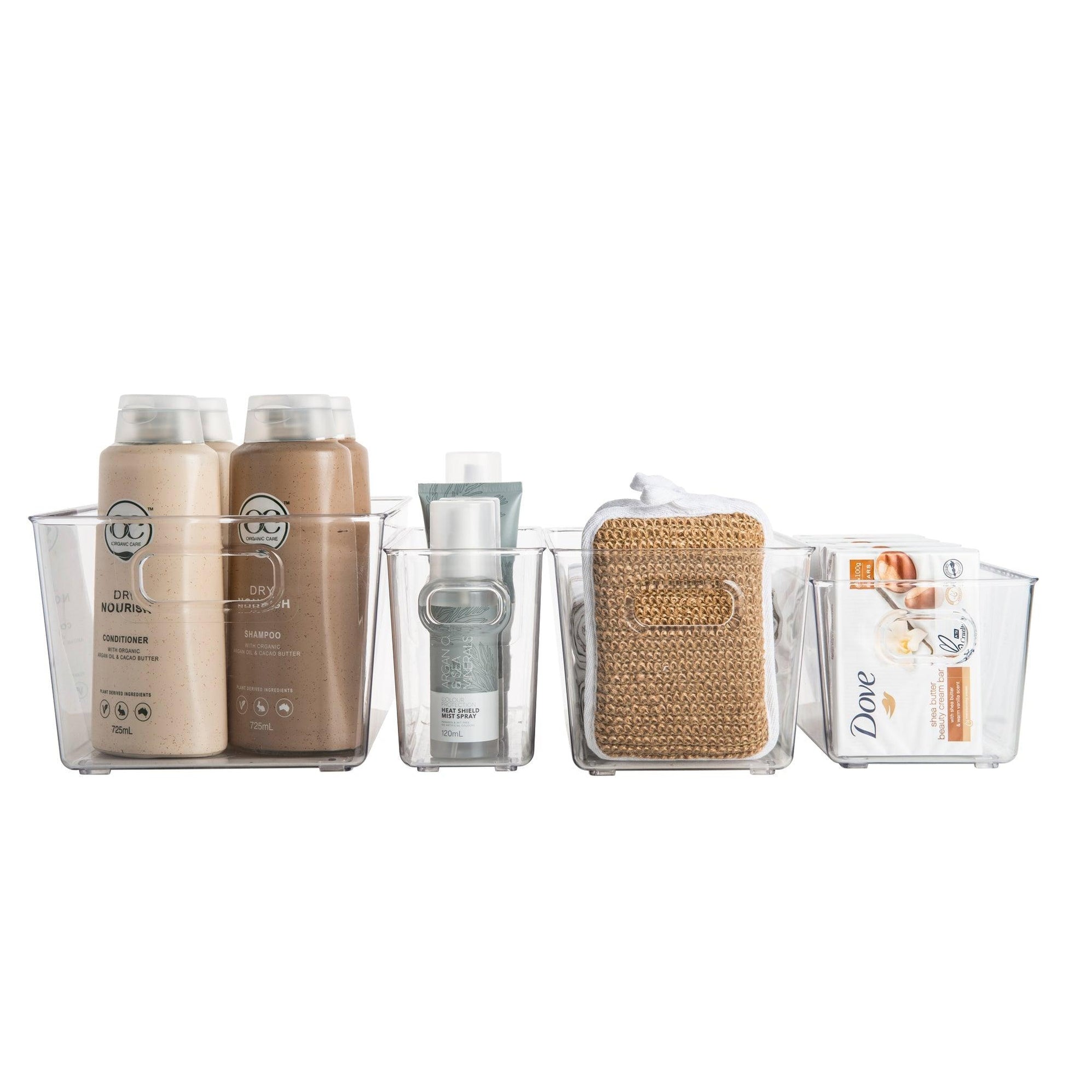 Clear Storage Tub Medium for Home Storage and Organisation — Little ...