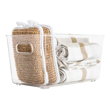 Clear Storage Tub Medium for Home Storage and Organisation – Little ...