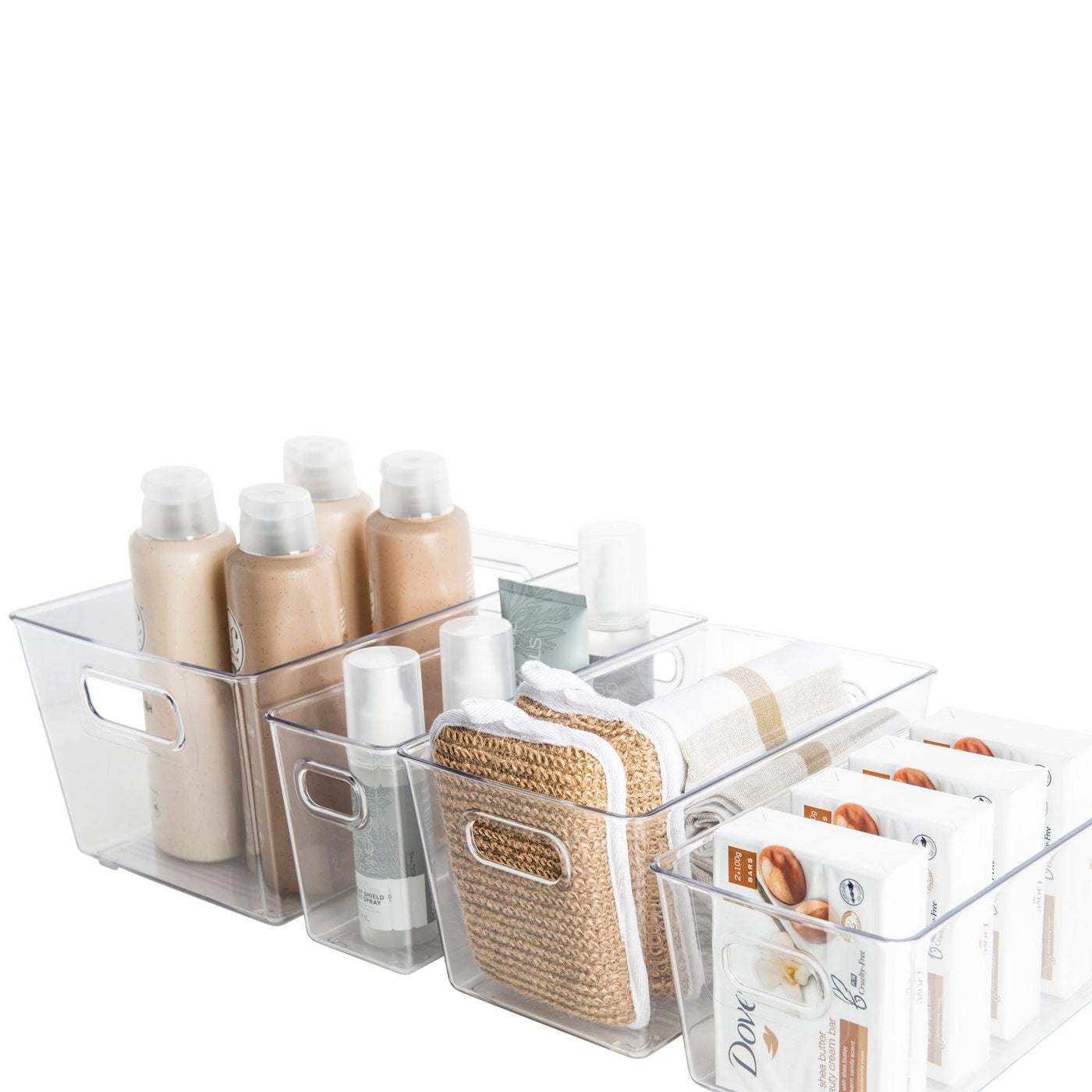 Clear Storage Tub Mini – Little Label Co