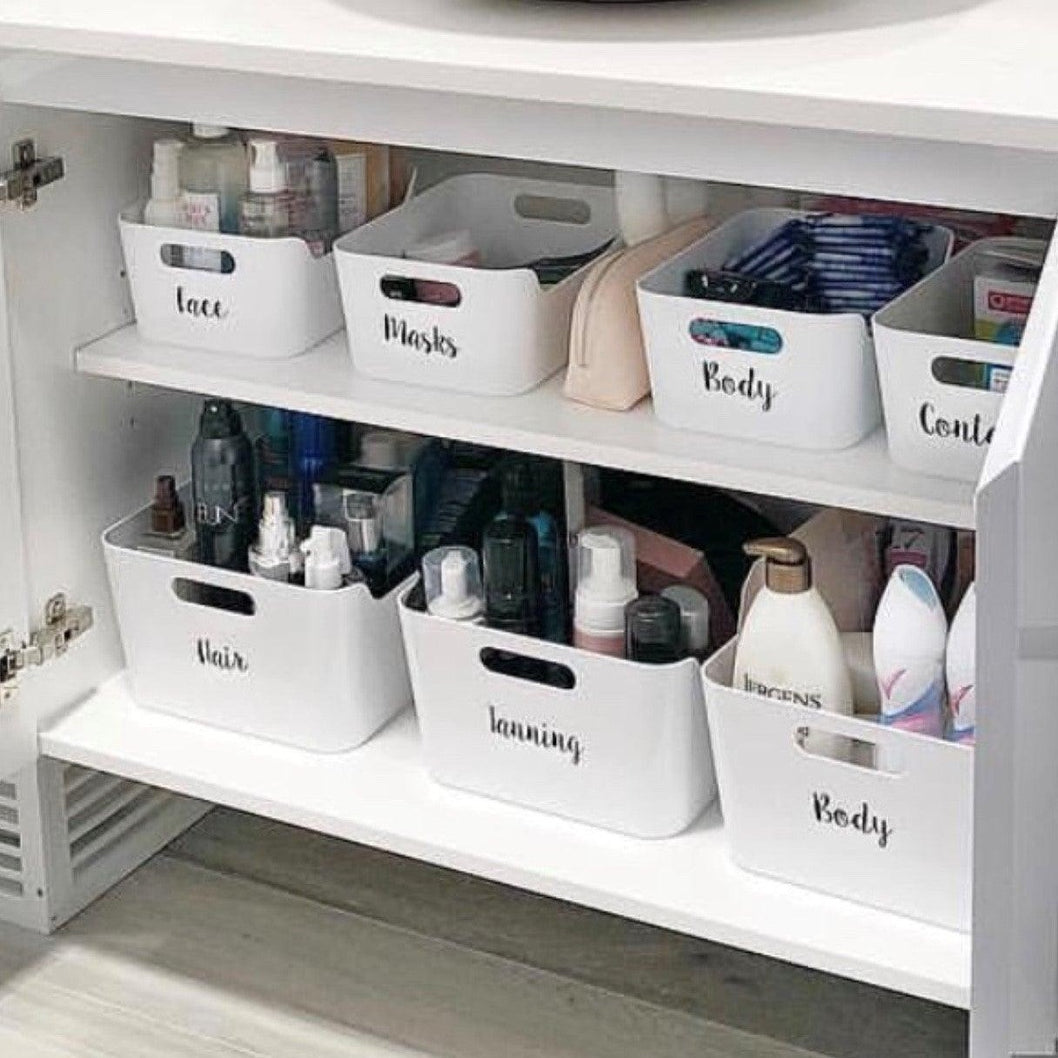 Custom Made Vinyl Labels for your Laundry, Linen & Bathroom — Little ...