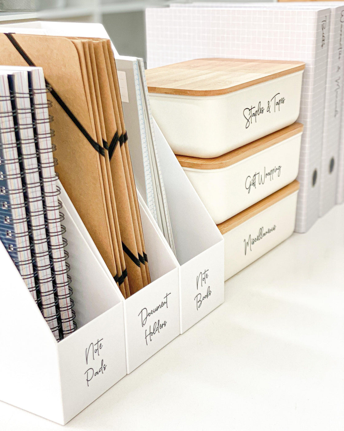 Custom Office and Stationery Labels To Organise Your Space – Little ...
