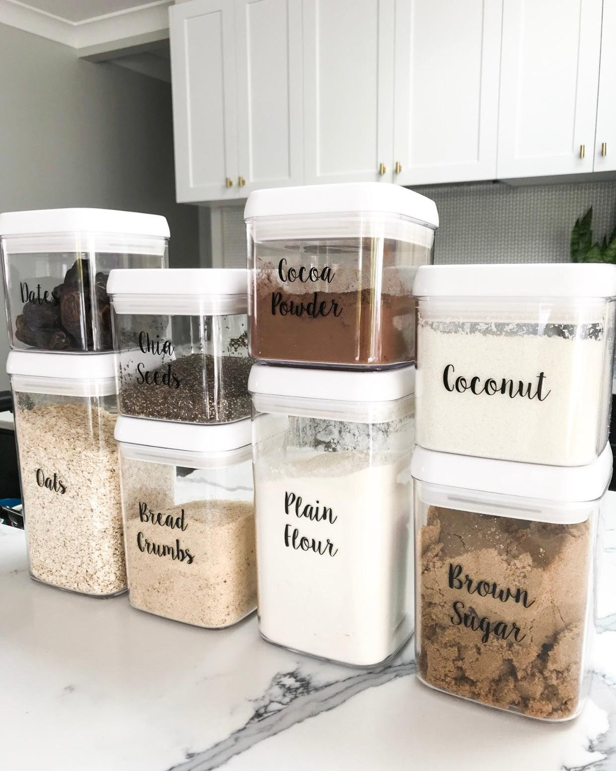 Custom Made Vinyl Pantry and Kitchen Labels — Little Label Co