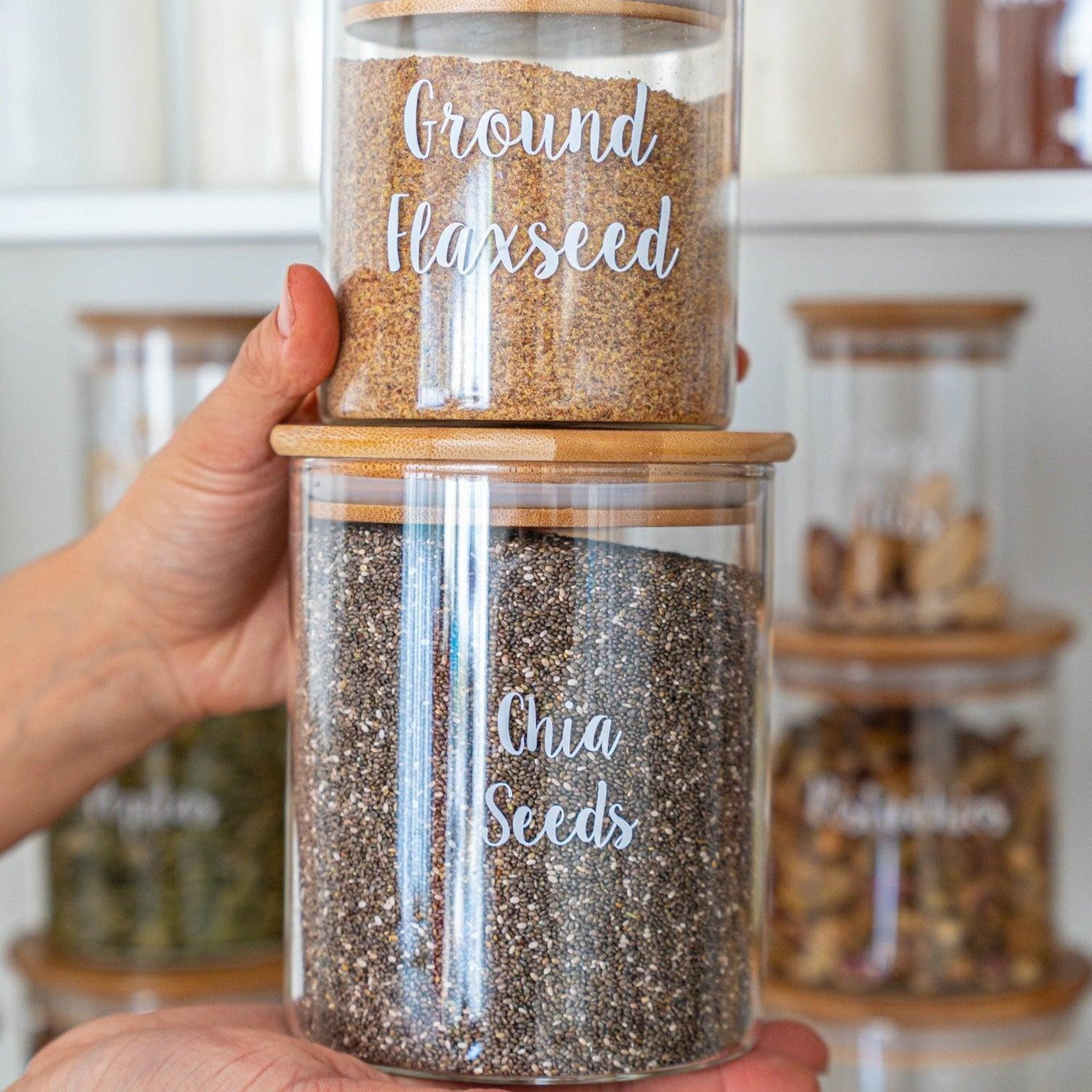 Custom Made Vinyl Pantry and Kitchen Labels — Little Label Co