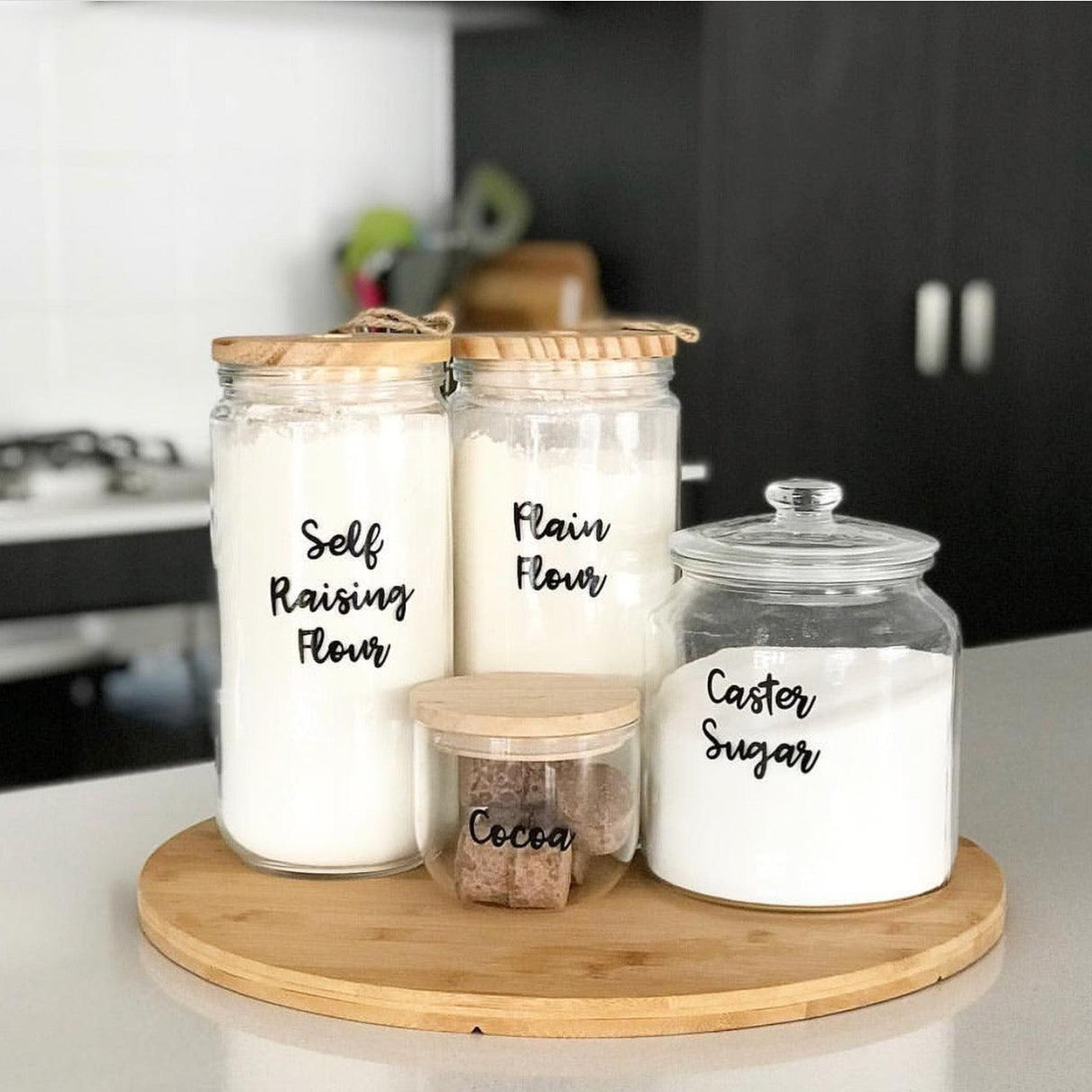 Custom Made Vinyl Pantry and Kitchen Labels — Little Label Co