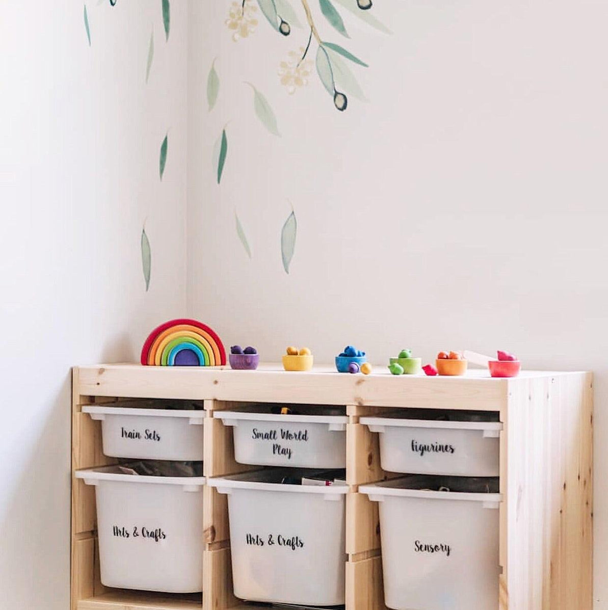 Custom Toy Room and Large Storage Tub Labels – Little Label Co