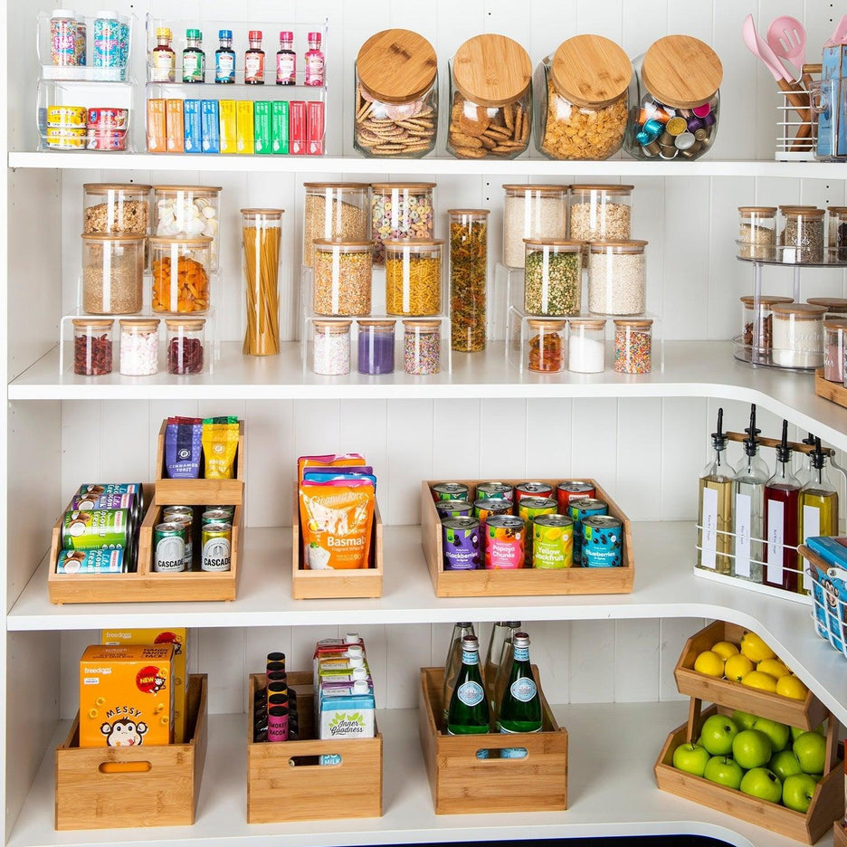 Large Bamboo Storage Tub for Home Storage and Organisation — Little ...