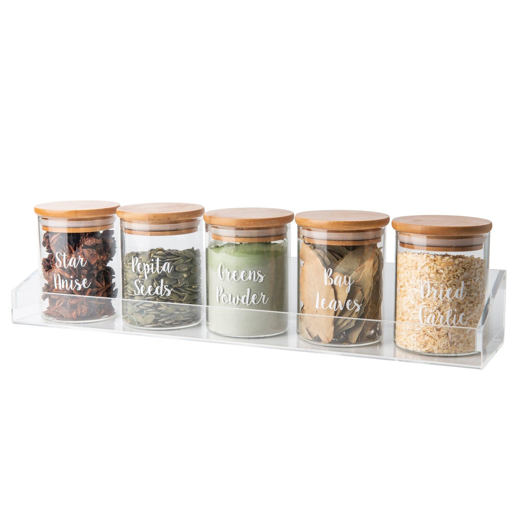 Wall Mounted Acrylic Shelf - Little Label Co