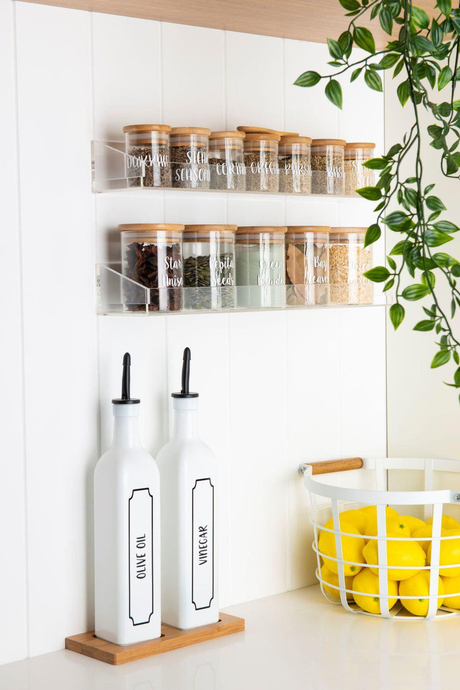 Wall Mounted Acrylic Shelf - Little Label Co